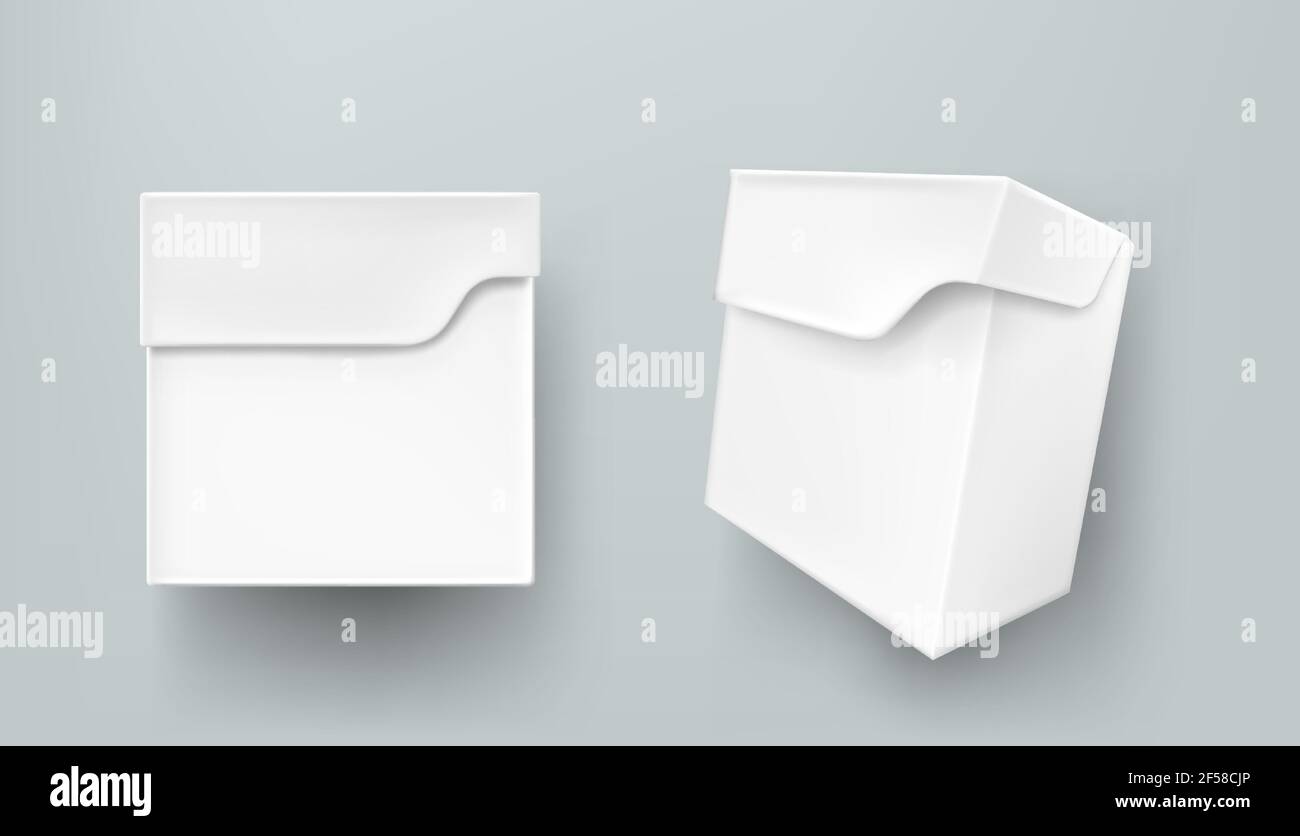 Plain paper bag white Stock Vector Images - Alamy