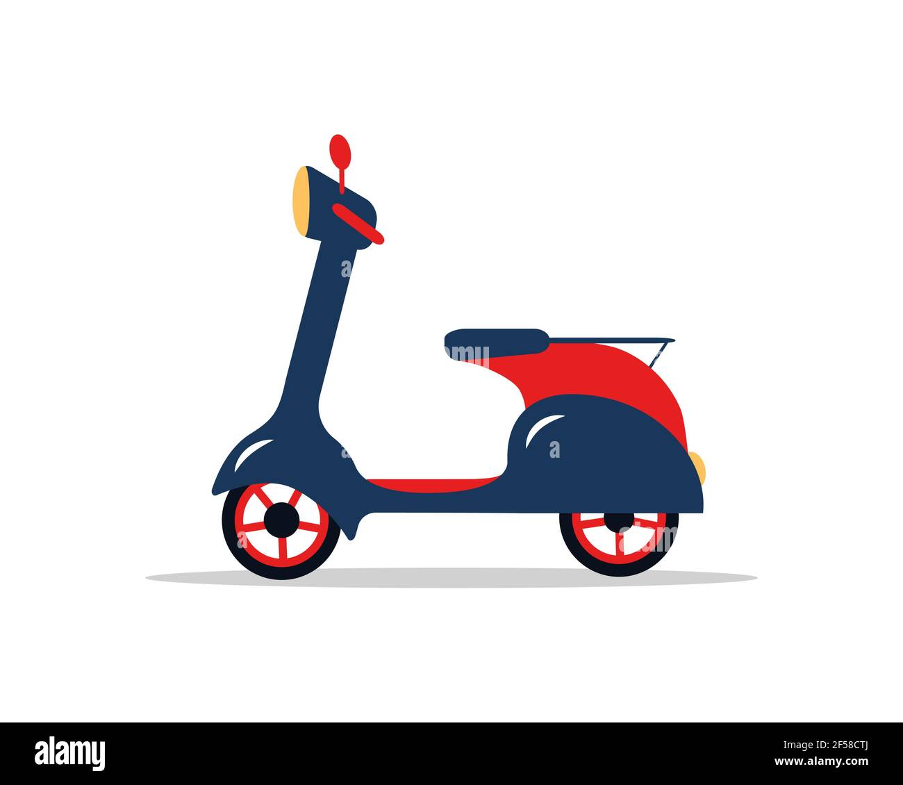 Moped delivery vehicles hi-res stock photography and images - Alamy