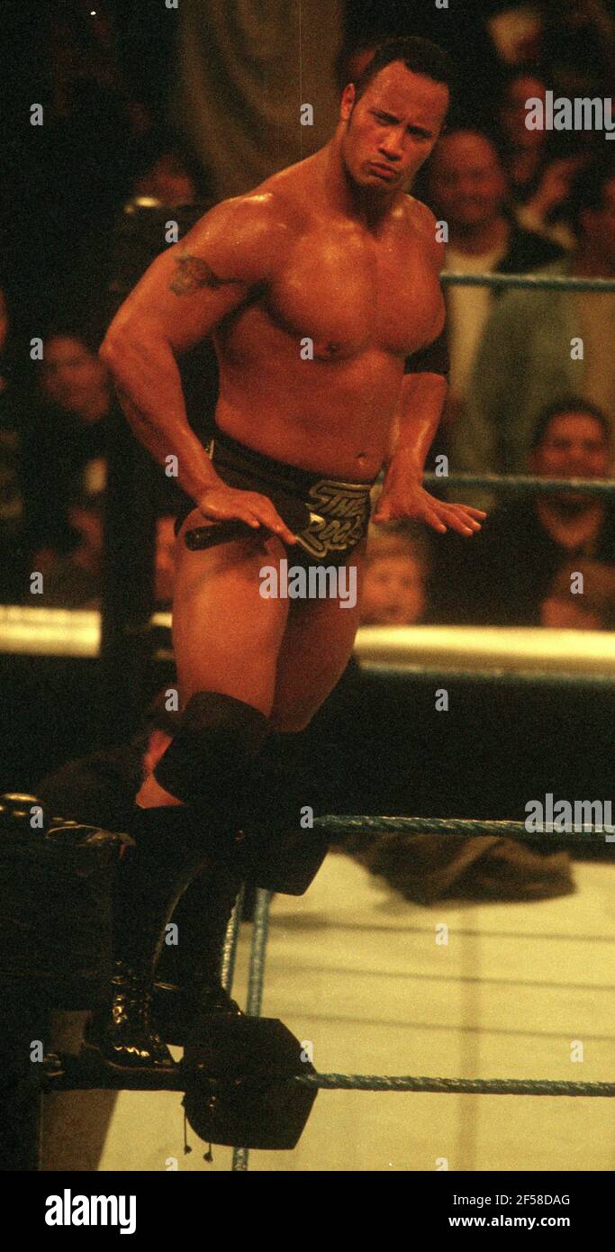 Dwayne The Rock Johnson 1999Photo By John Barrett/PHOTOlink ...
