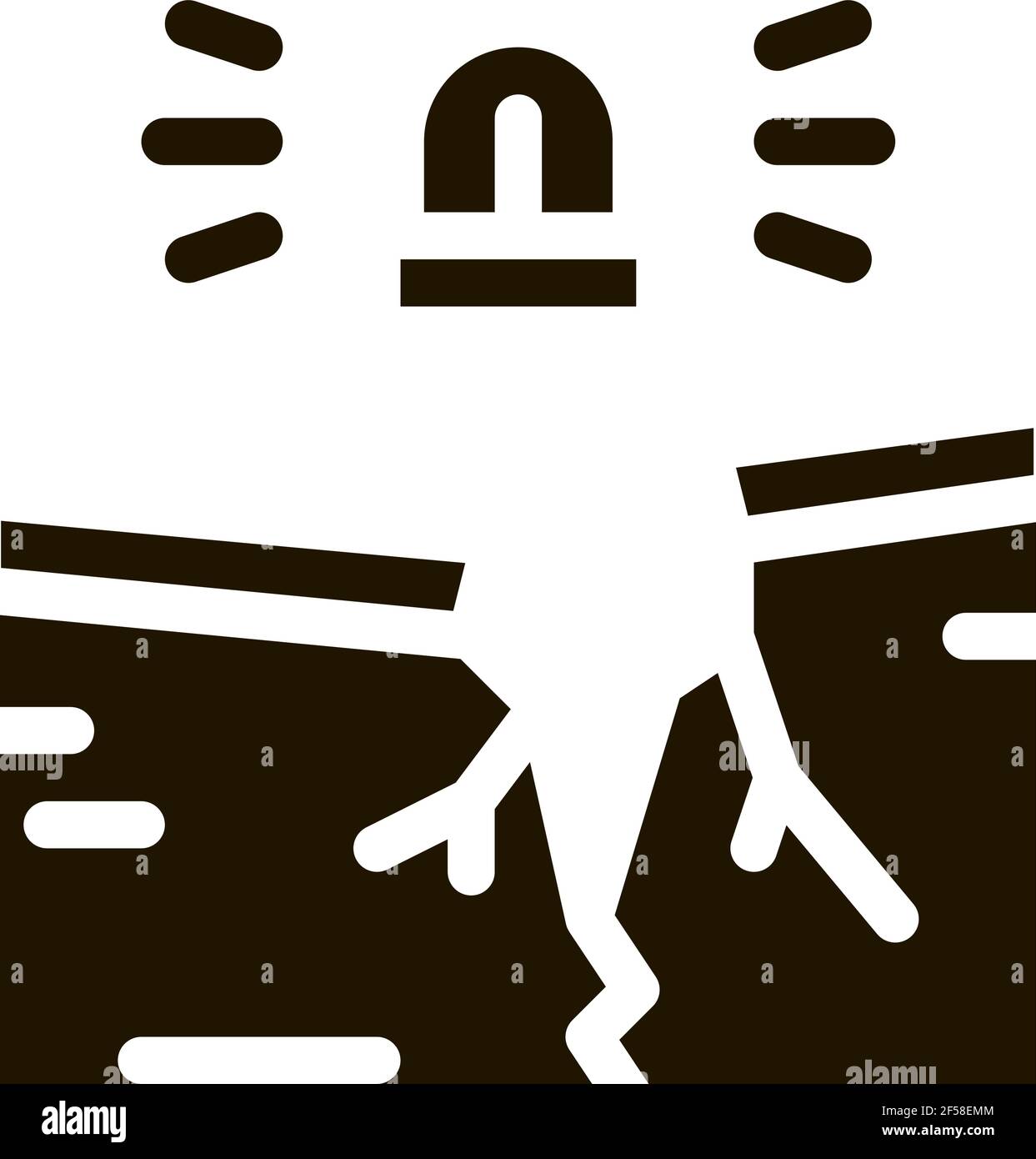 Underground accident Stock Vector Images - Alamy