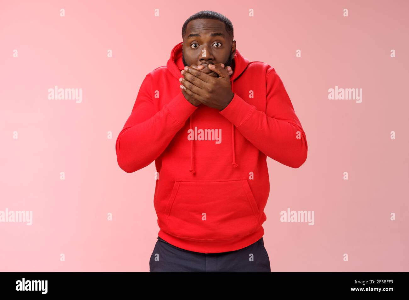 Shocked african american sportsman hi-res stock photography and images ...