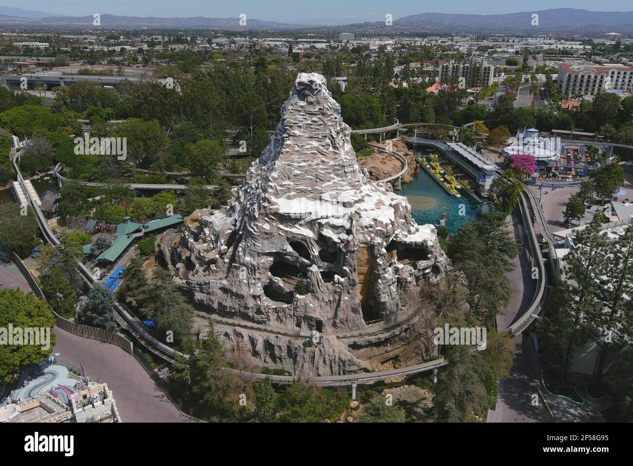 Matterhorn bobsleds hi-res stock photography and images - Alamy