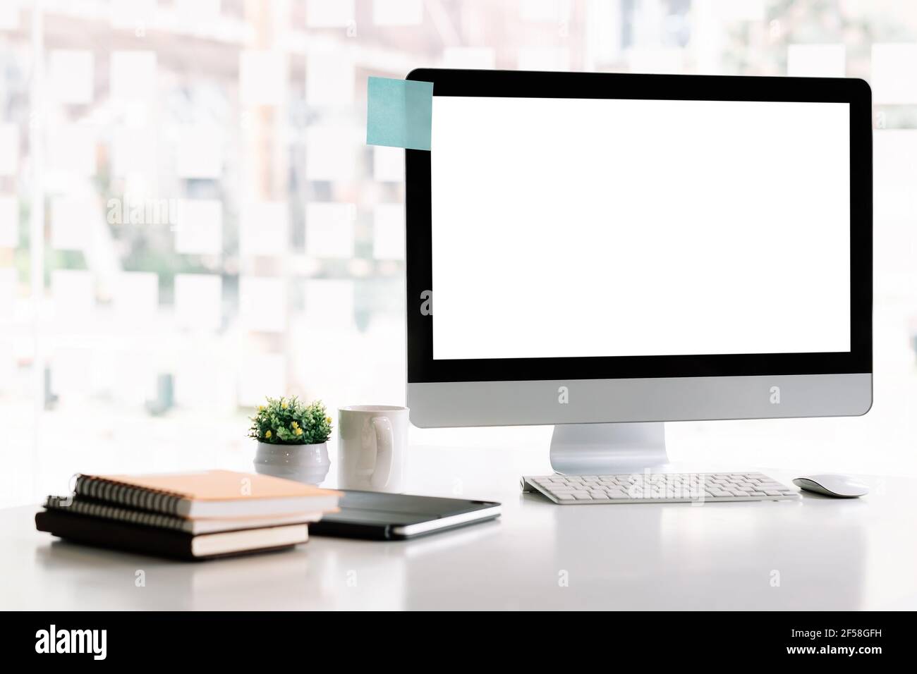 Typing desktop computer hi-res stock photography and images - Alamy