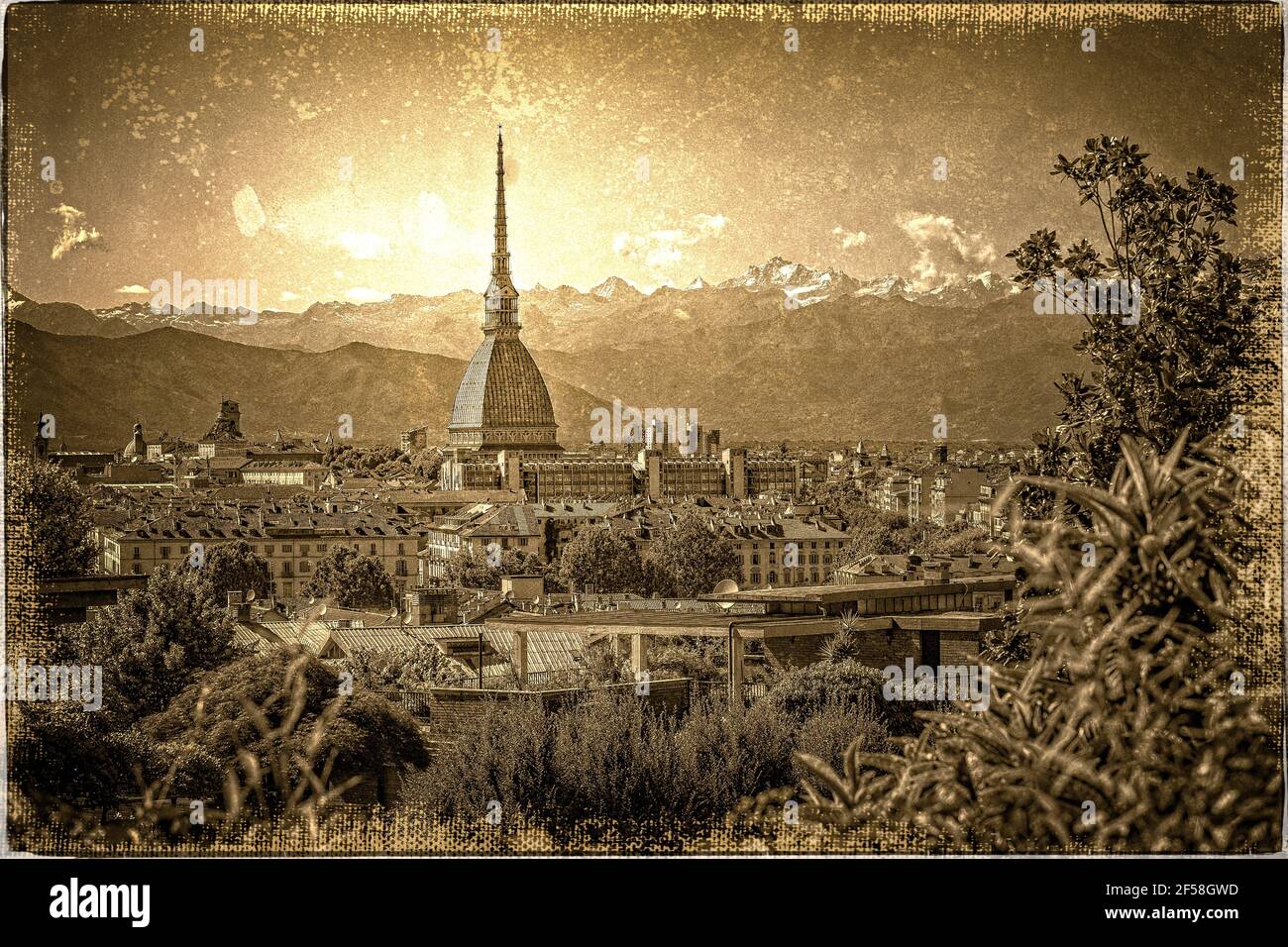 Italy Piedmont Turin Mole Antonelliana Stock Photo - Alamy