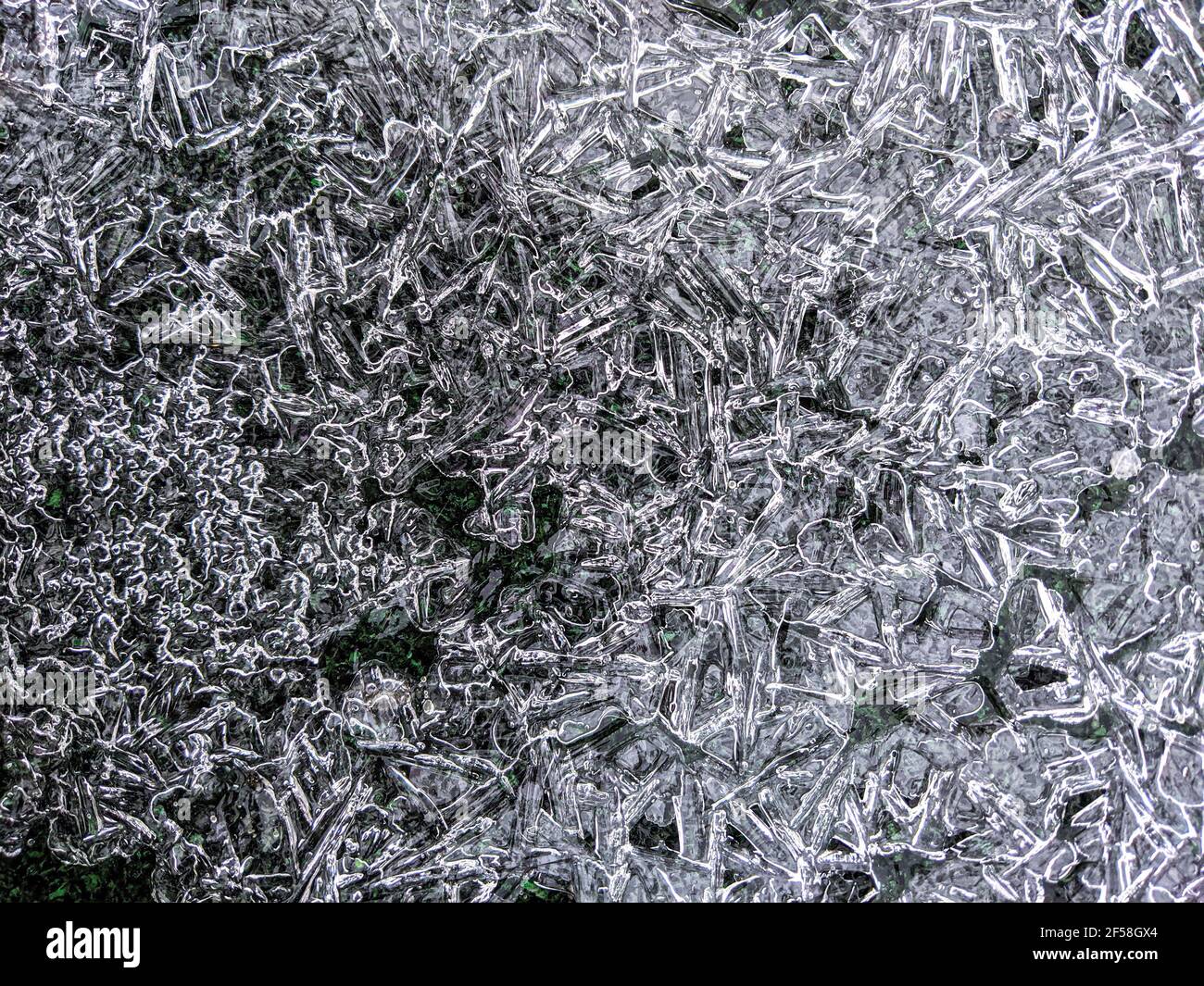 icy creative ice texture. winter abstract background Stock Photo - Alamy