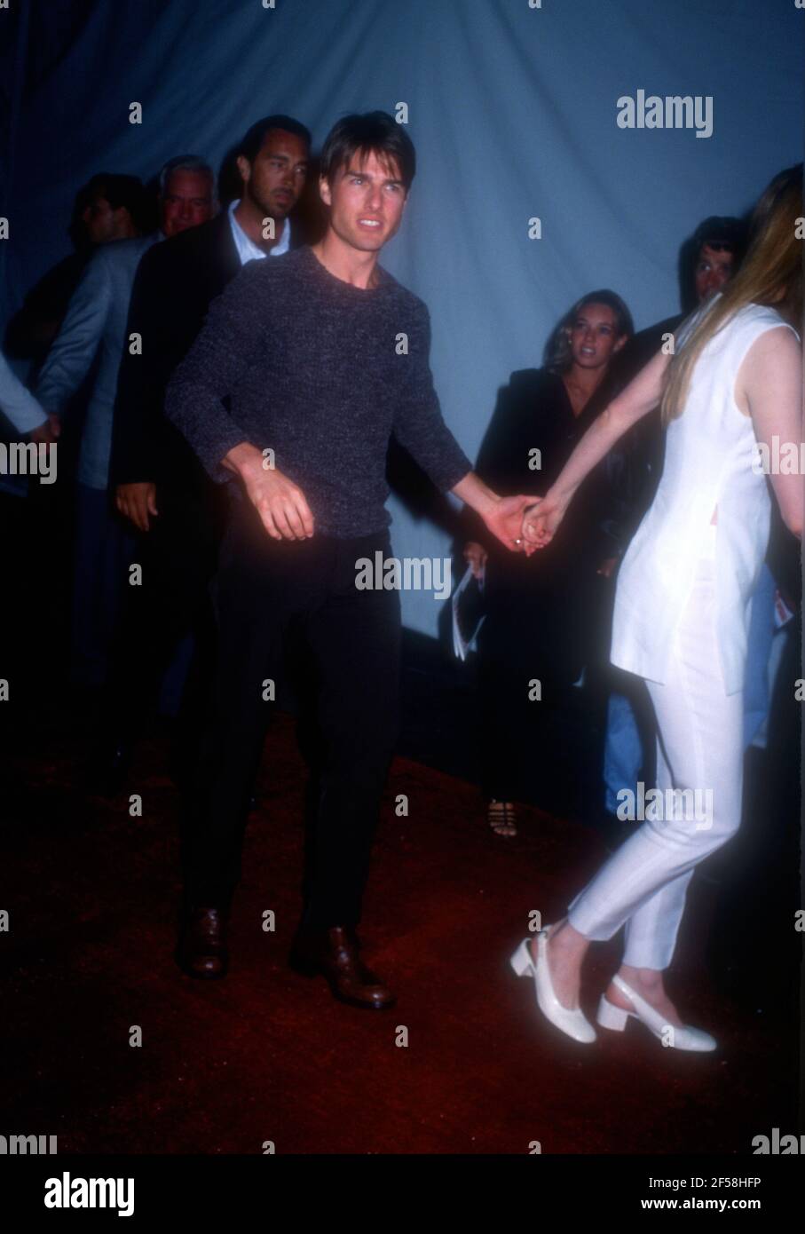 Westwood, California, USA 20th May 1996 Actor Tom Cruise and actress ...