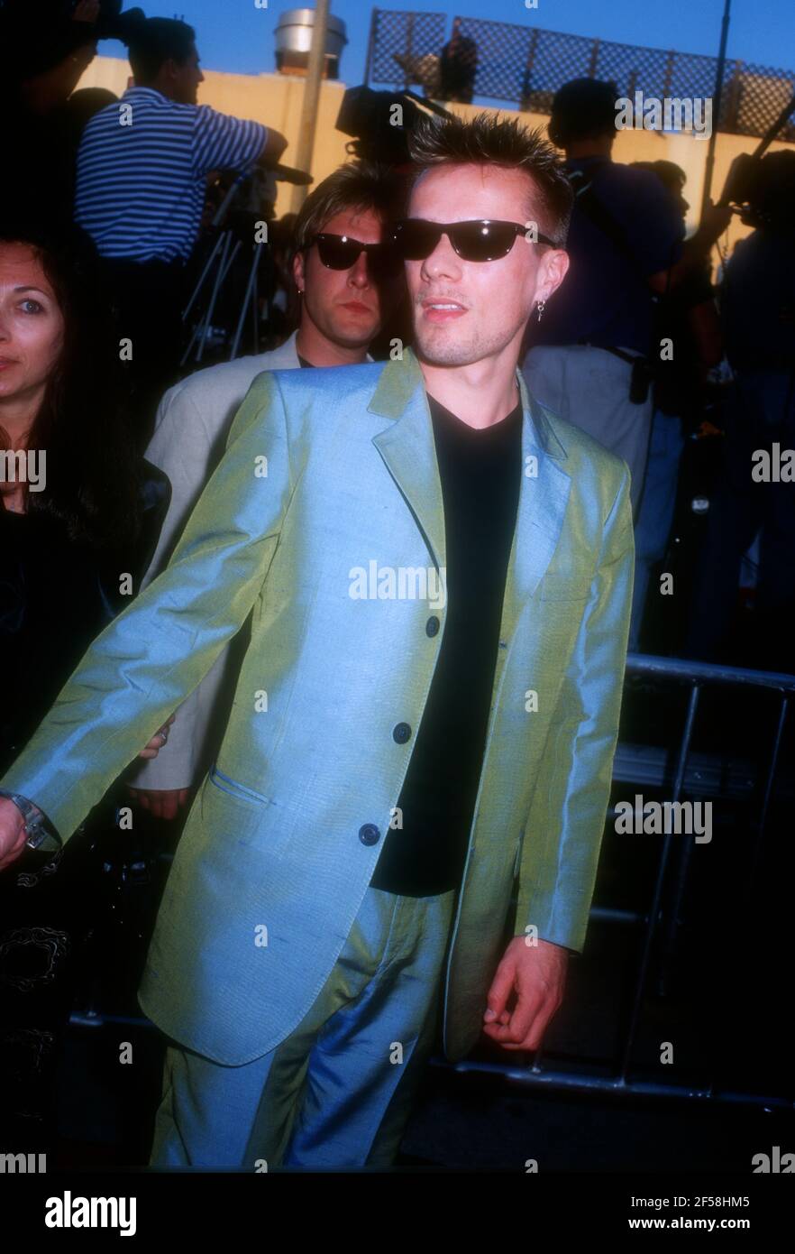 Westwood, California, USA 20th May 1996 Musician Larry Mullen Jr. of U2 ...