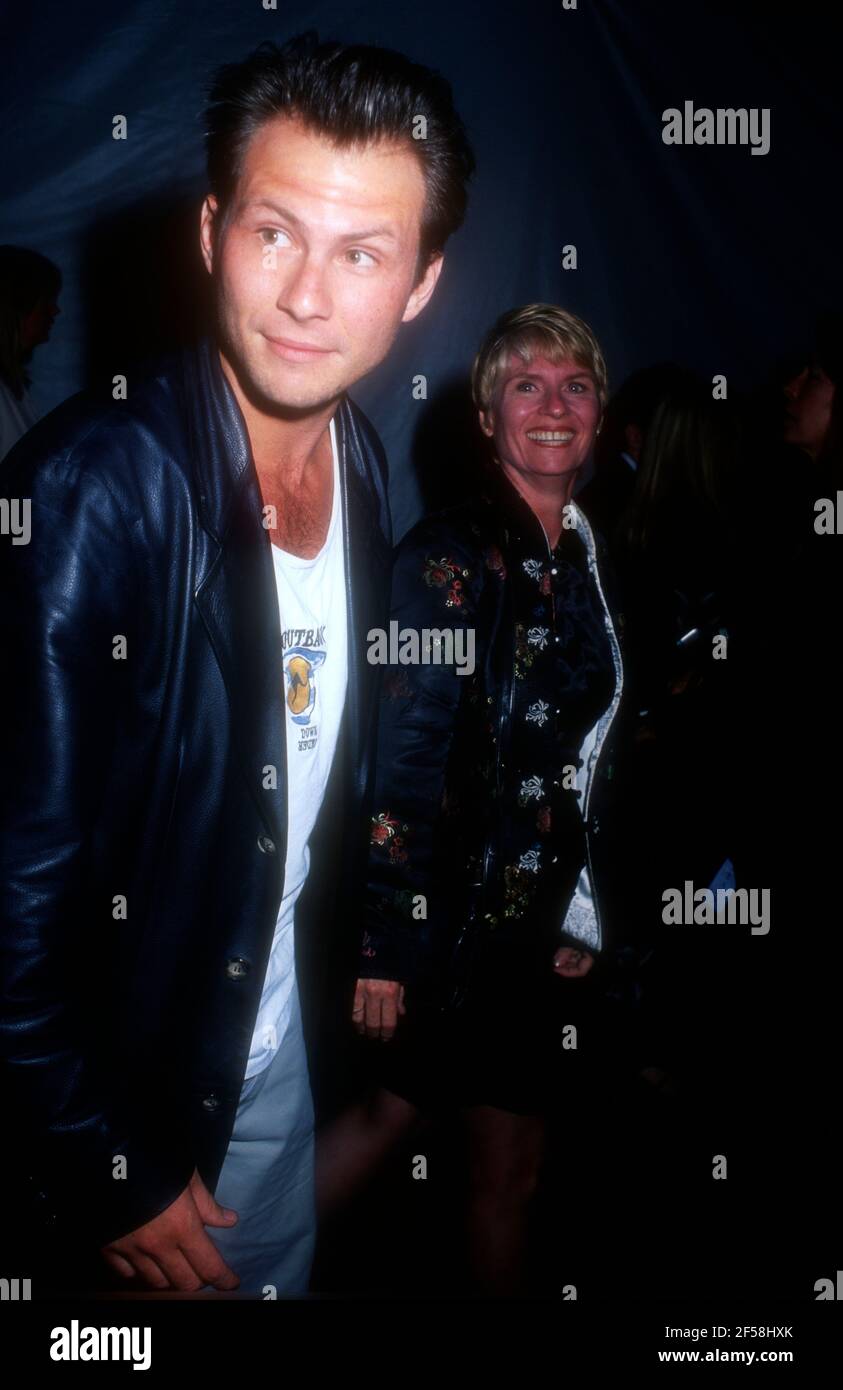 Westwood, California, USA 20th May 1996 Actor Christian Slater and ...