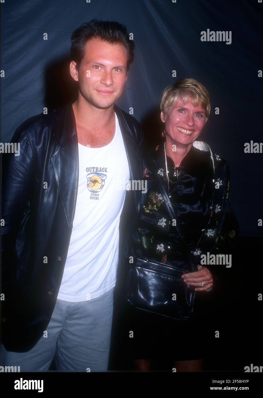 Westwood, California, USA 20th May 1996 Actor Christian Slater and ...