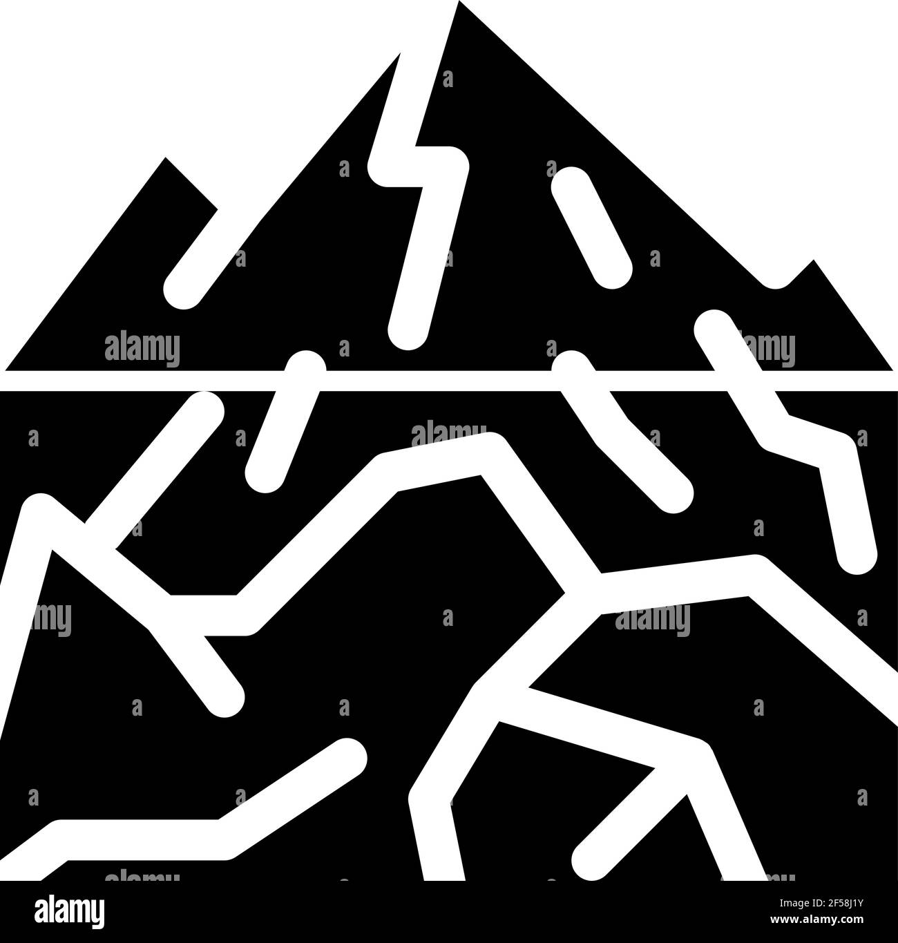 mountain view icon Vector Glyph Illustration Stock Vector Image & Art ... mountain view icon Vector Glyph Illustration Stock Vector Image & Art ...