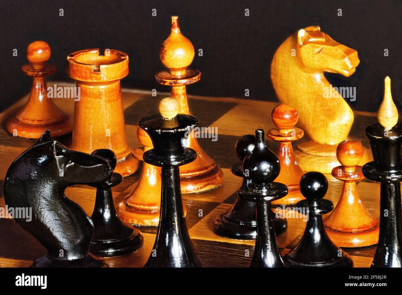 Chessmen picture hi-res stock photography and images - Alamy