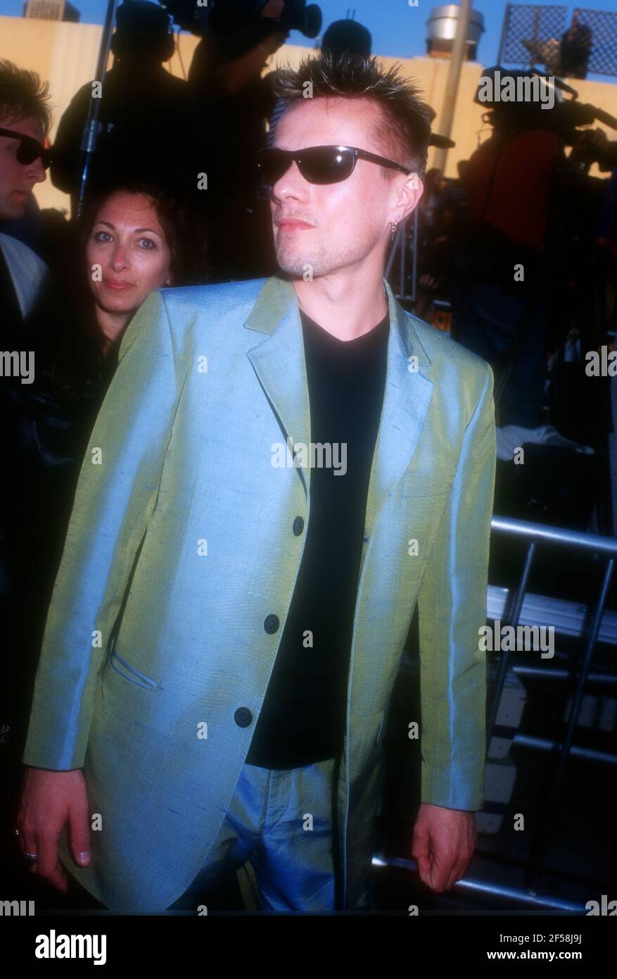 Westwood, California, USA 20th May 1996 Musician Larry Mullen Jr. of U2 ...