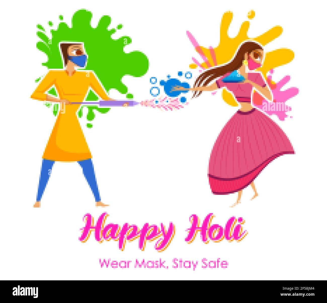 Krishna mask Stock Vector Images - Alamy