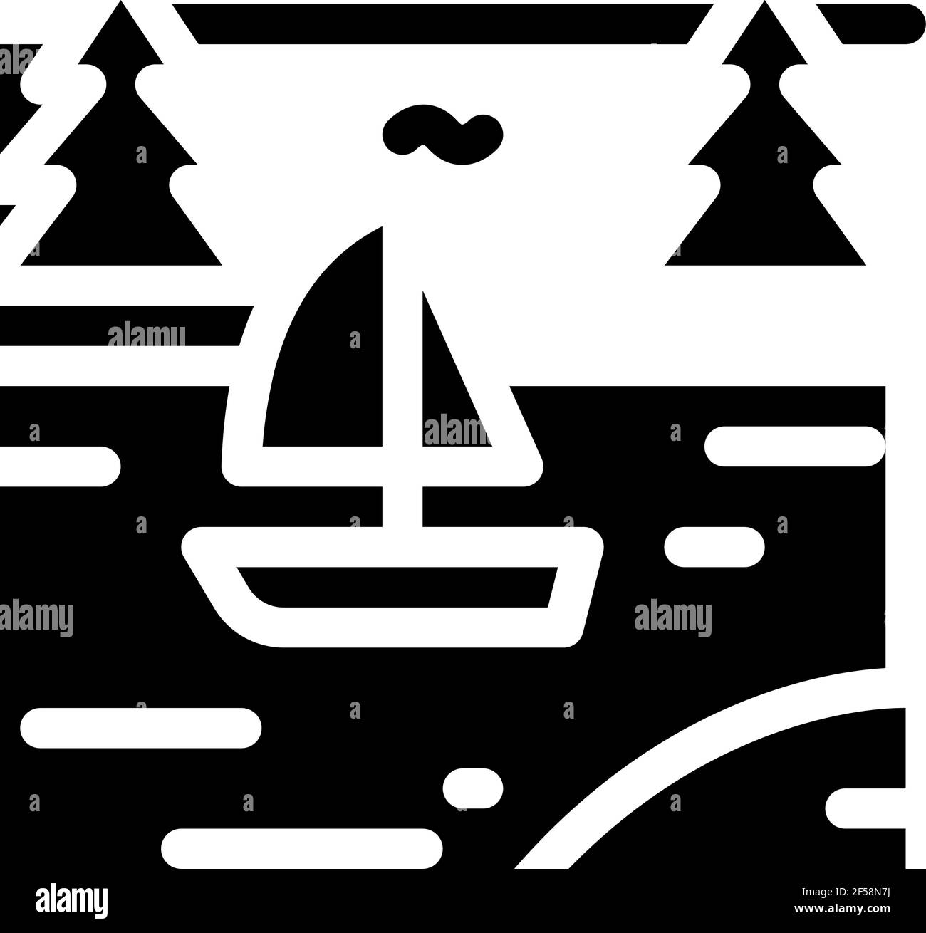 Gorge boat Stock Vector Images - Alamy