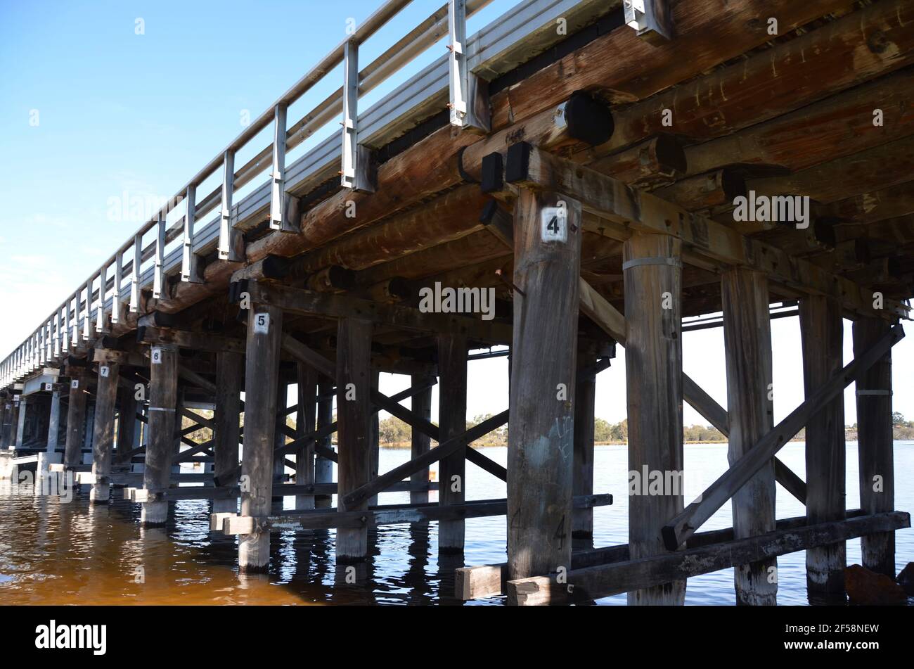 Longest timber bridge hi-res stock photography and images - Alamy
