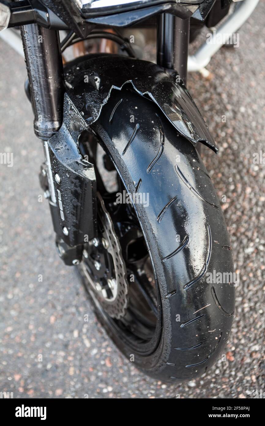 Motorcycle fender hi-res stock photography and images - Alamy