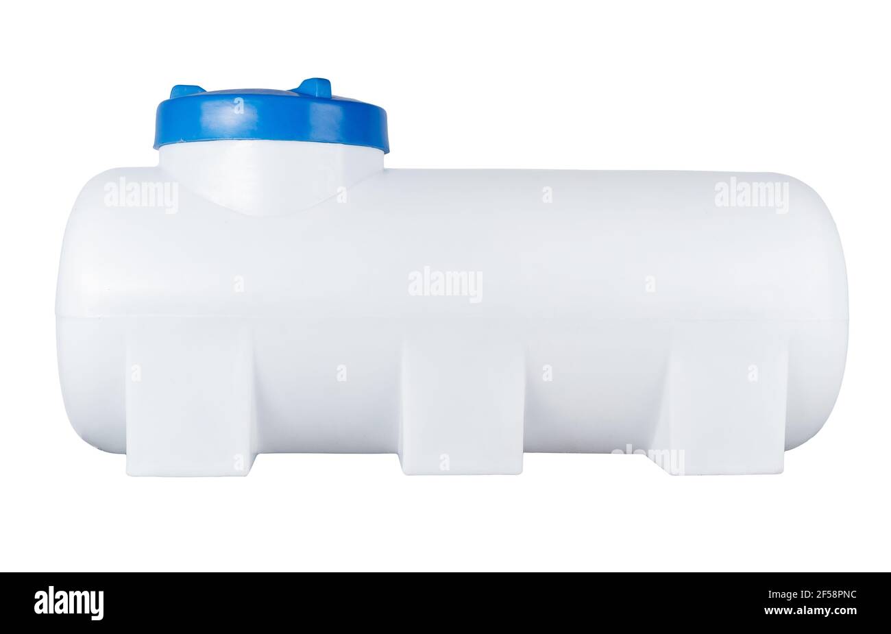 White plastic Water Tank isolated on white background Stock Photo - Alamy