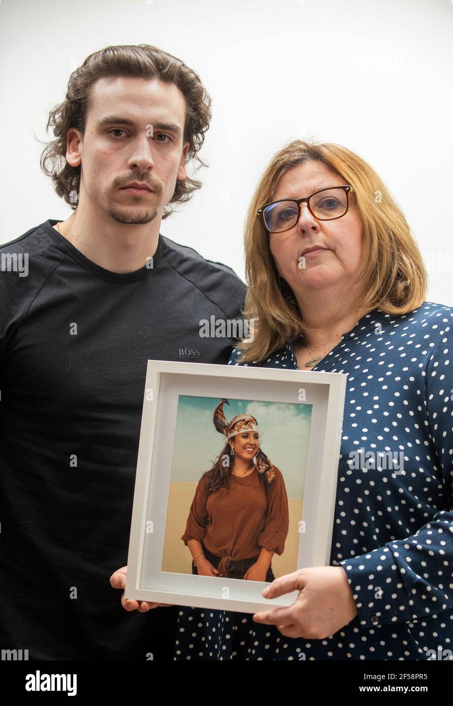 Manny Tsakanika and Jo Sullivan, the brother and mother of West End ...