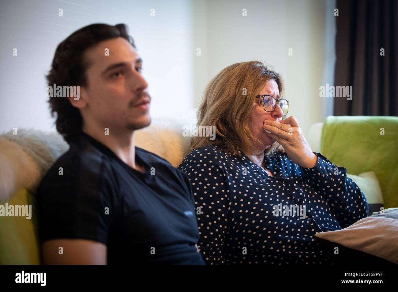 Manny Tsakanika and Jo Sullivan, the brother and mother of West End ...