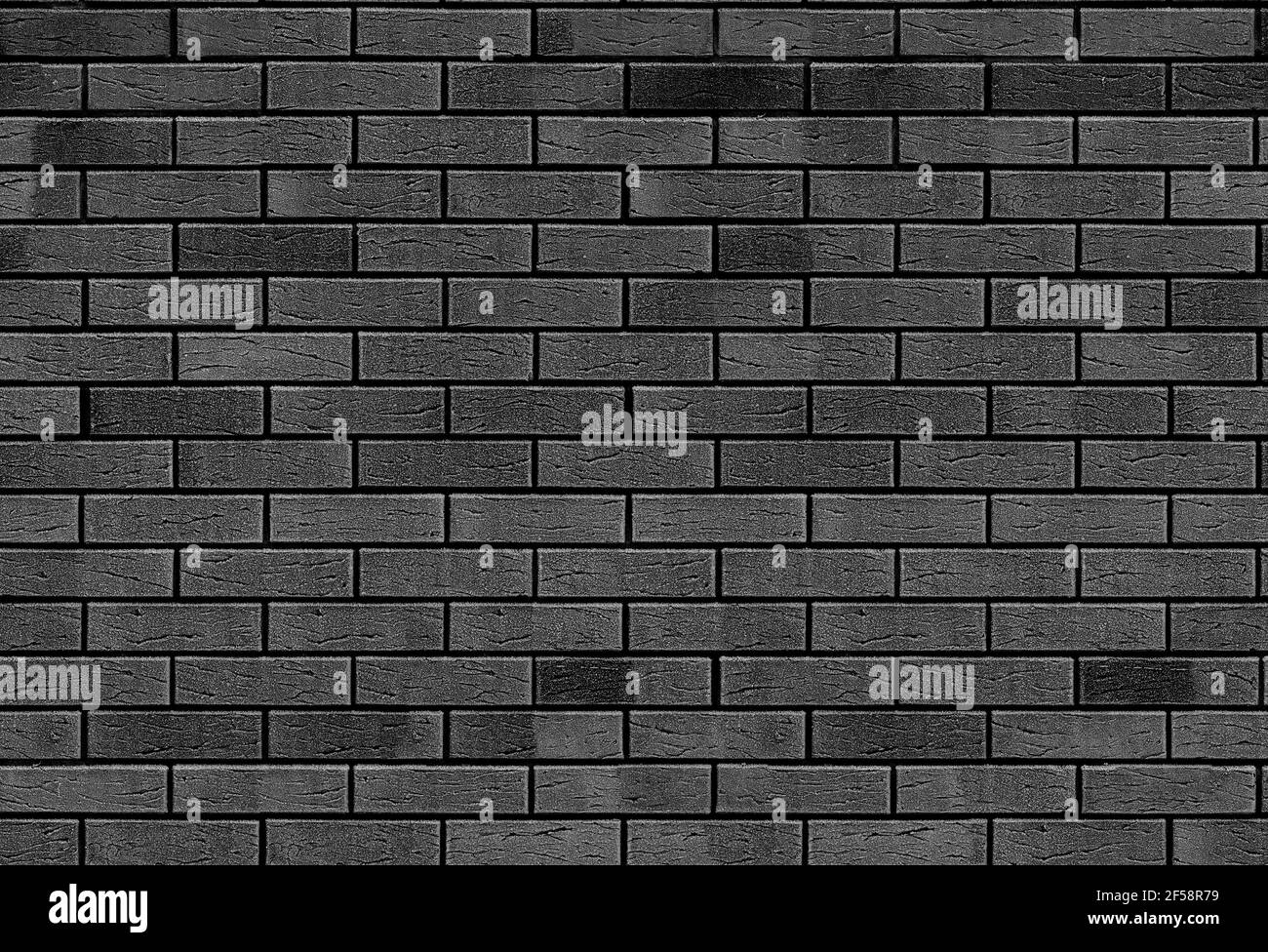 Seamless texture Grey Brick in winter frost. Tiling clean for ...