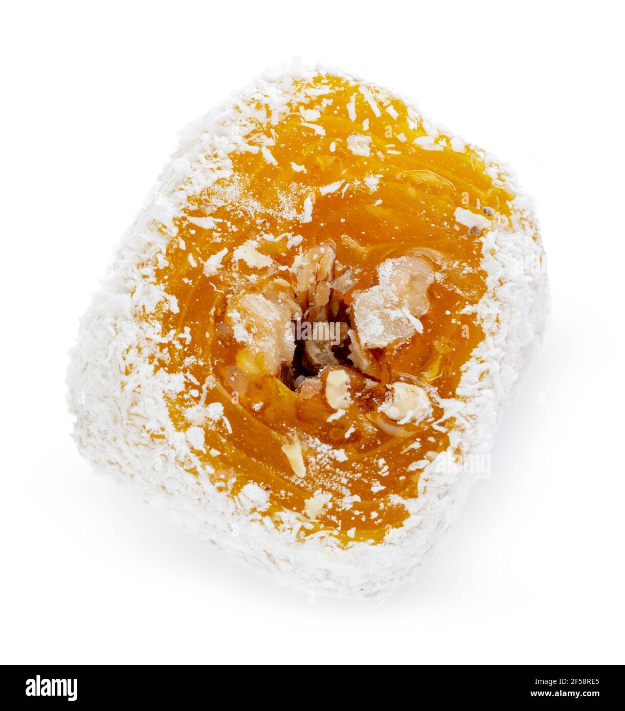 Turkish delight in nuts Cut Out Stock Images & Pictures - Alamy