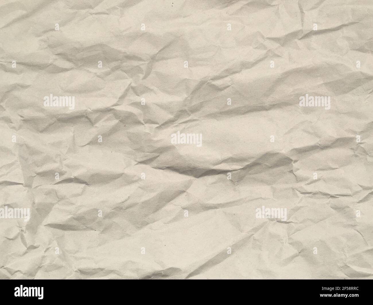 White wrinkled paper texture background for Design or work with copy ...