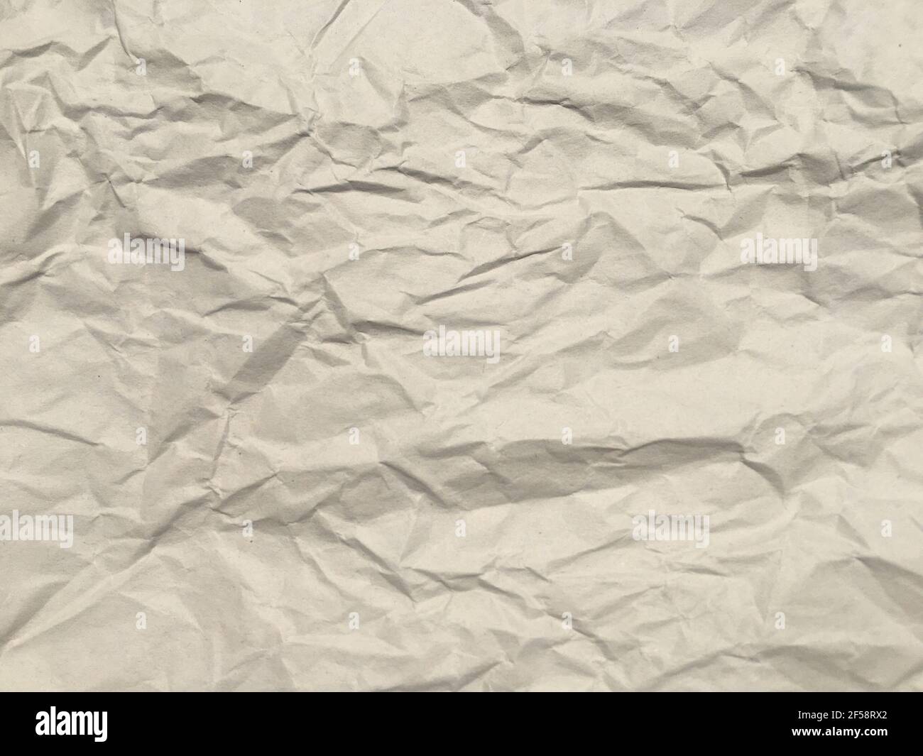 White wrinkled paper texture background for Design or work with copy ...