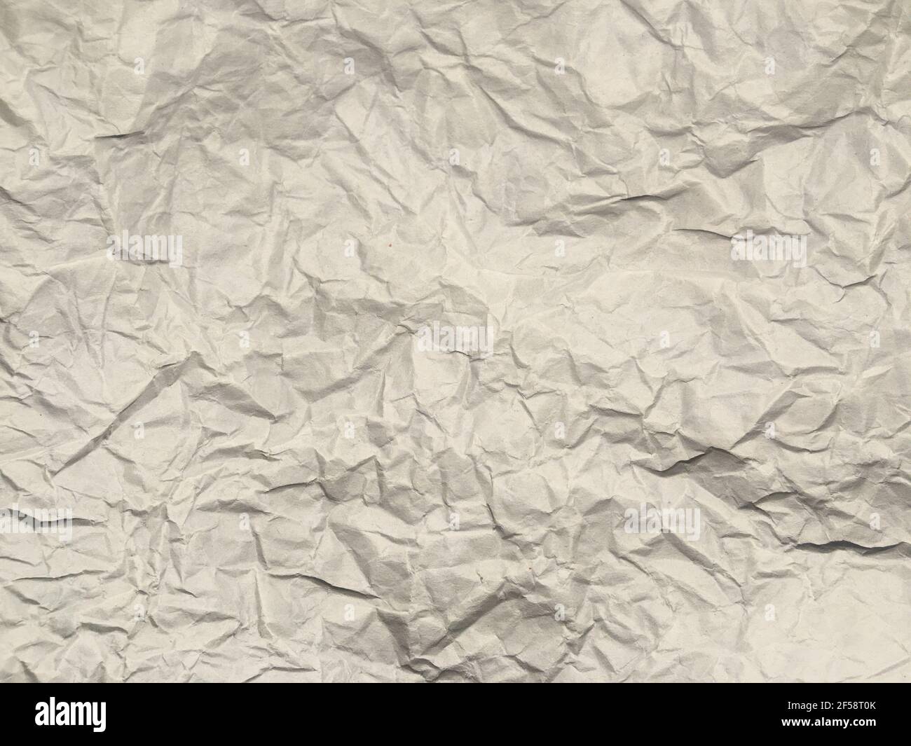 White wrinkled paper texture background for Design or work with copy ...