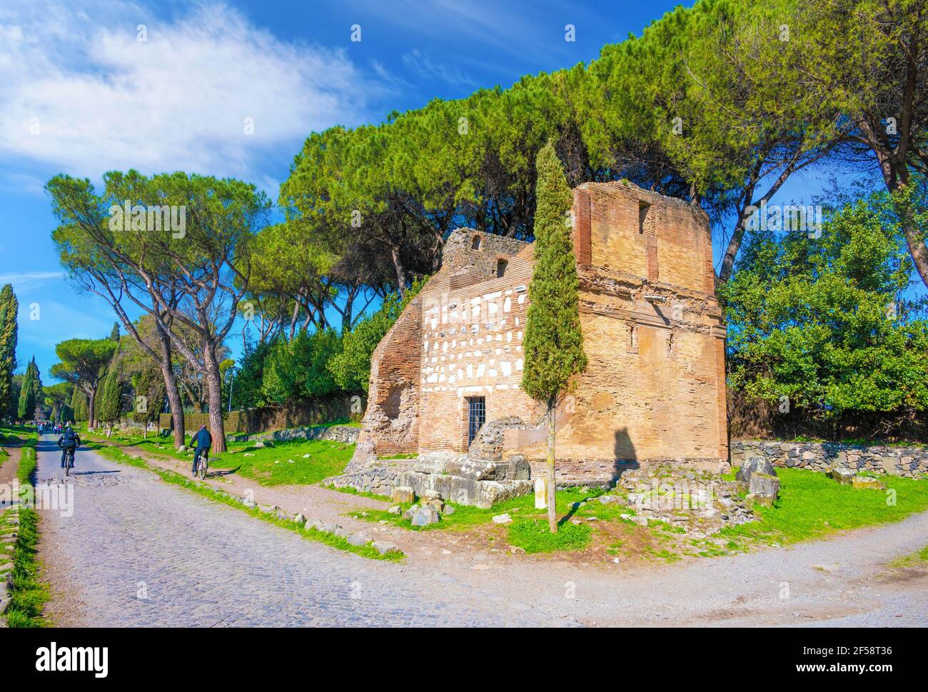 Rome (Italy) - The archeological ruins in the Appian Way of Roma (in ...
