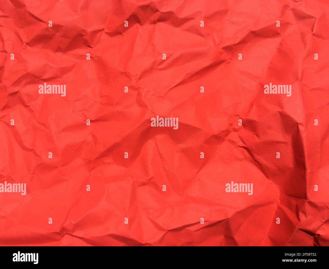 Red crumpled paper texture background for Design. Wallpaper for copy ...