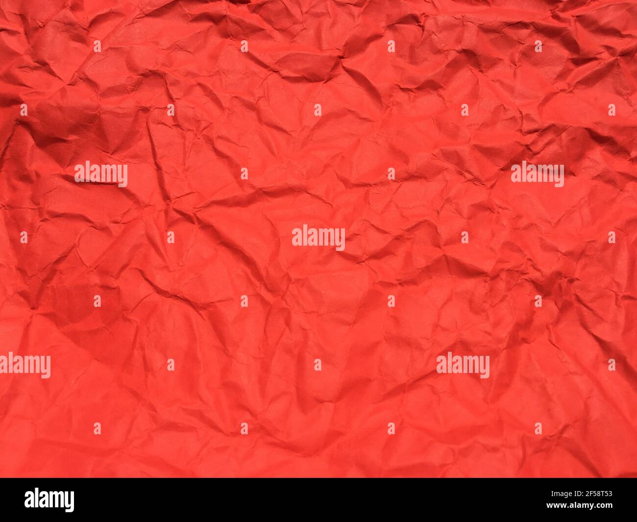 Red crumpled paper texture background for Design. Wallpaper for copy ...