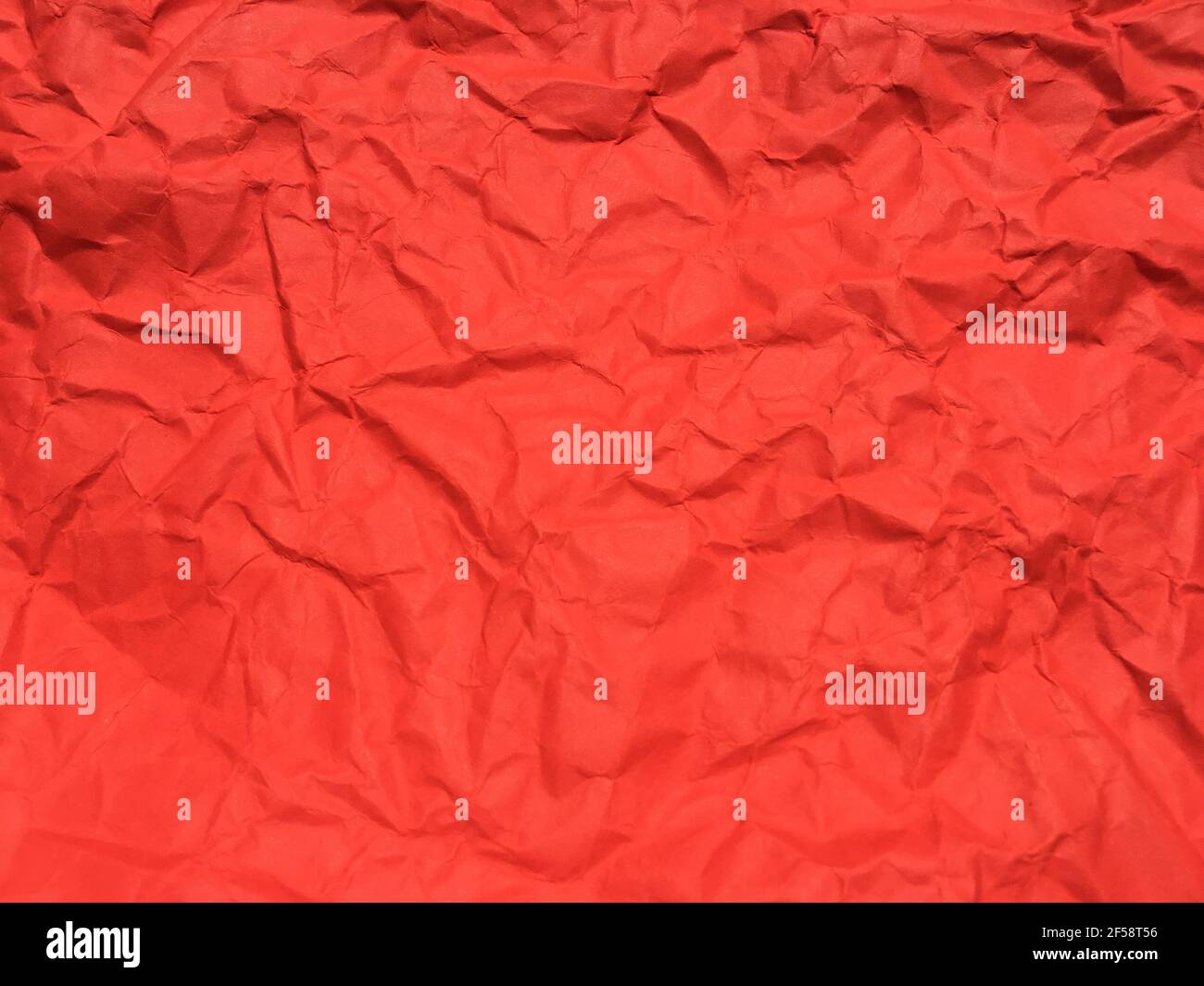 Red crumpled paper texture background for Design. Wallpaper for copy ...