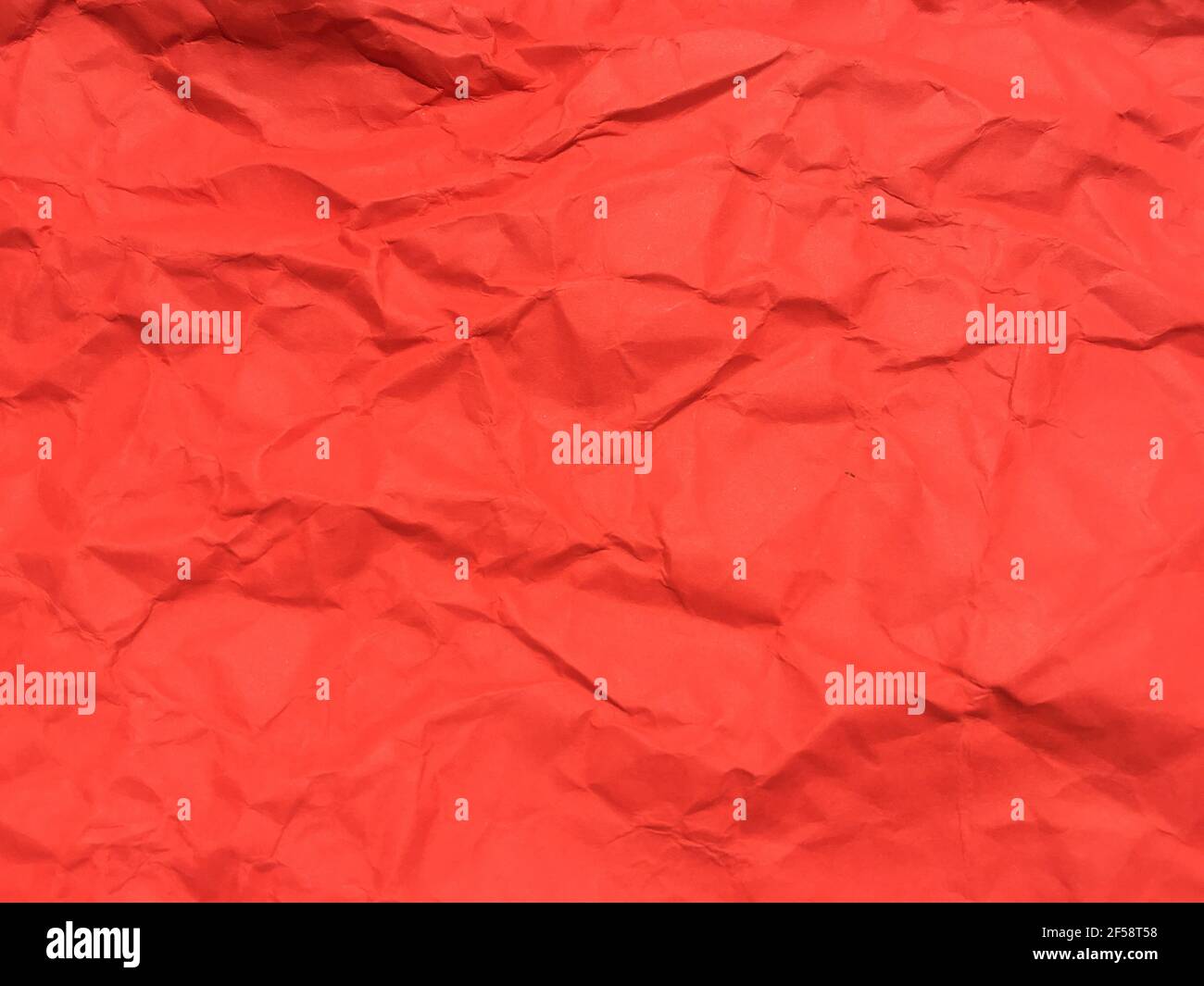Red crumpled paper texture background for Design. Wallpaper for copy ...