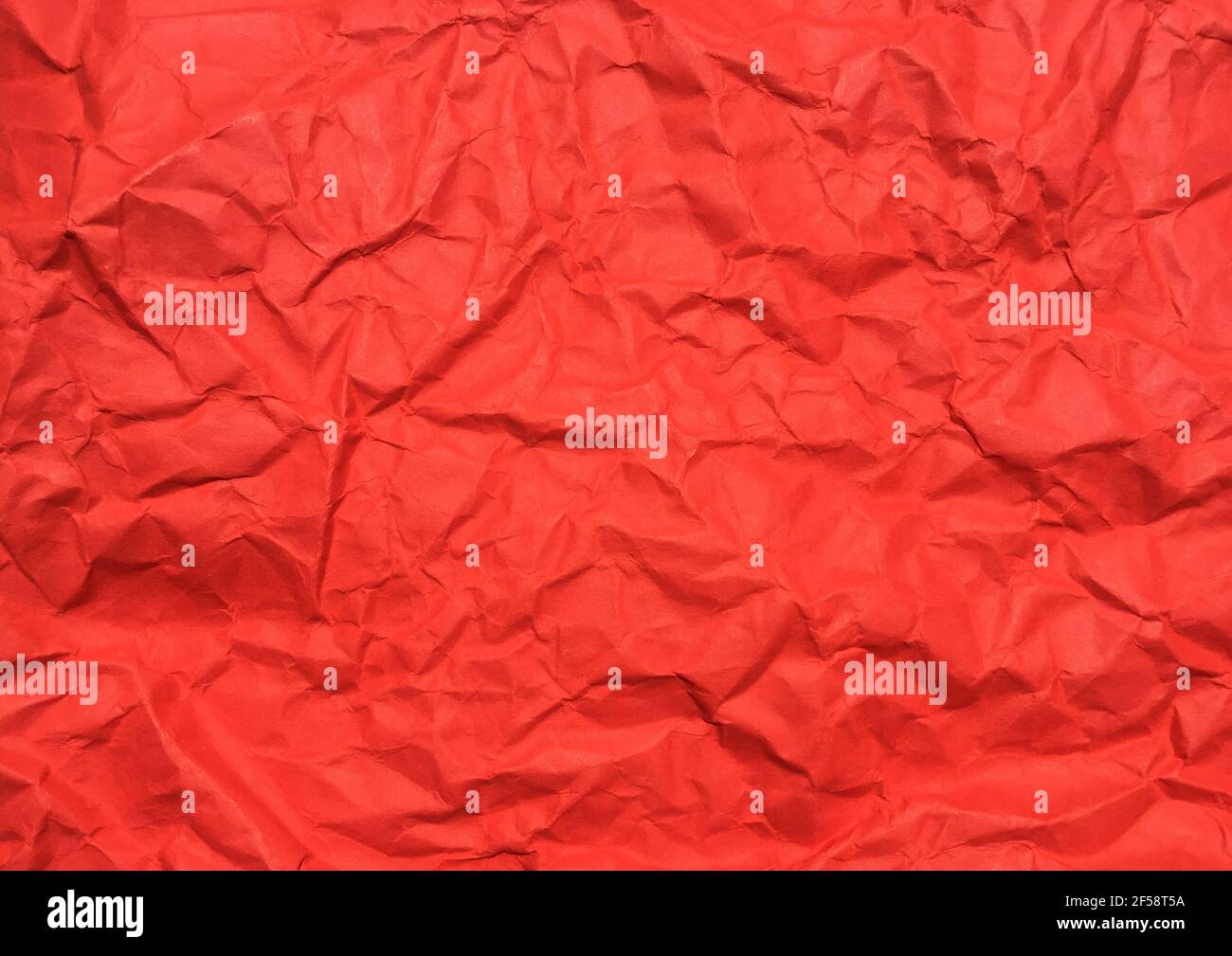 Red crumpled paper texture background for Design. Wallpaper for copy ...