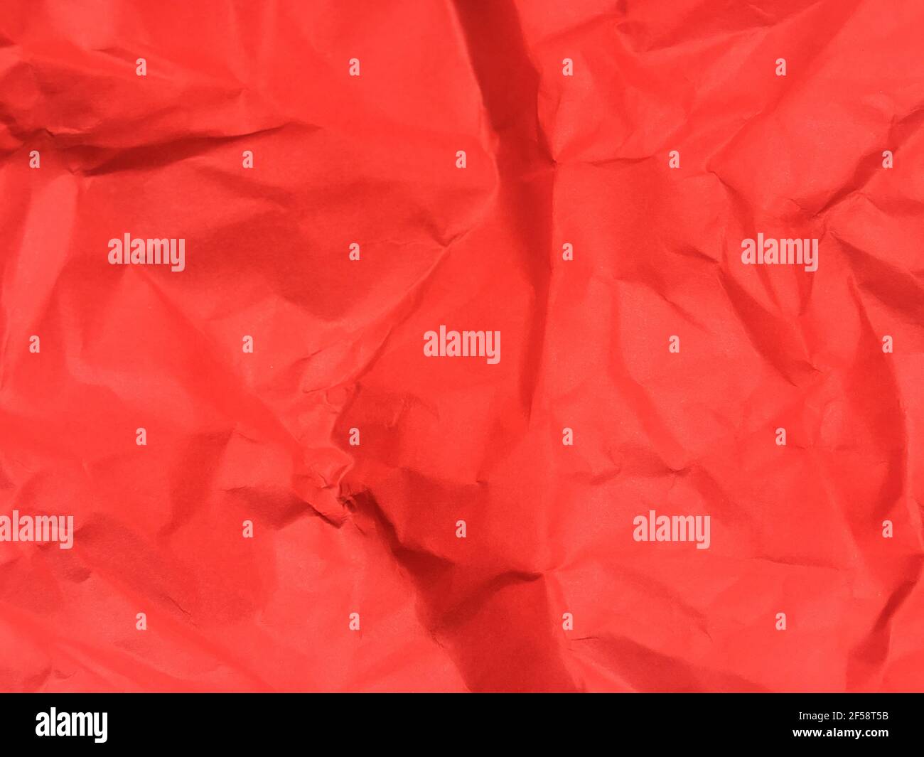 Red crumpled paper texture background for Design. Wallpaper for copy ...