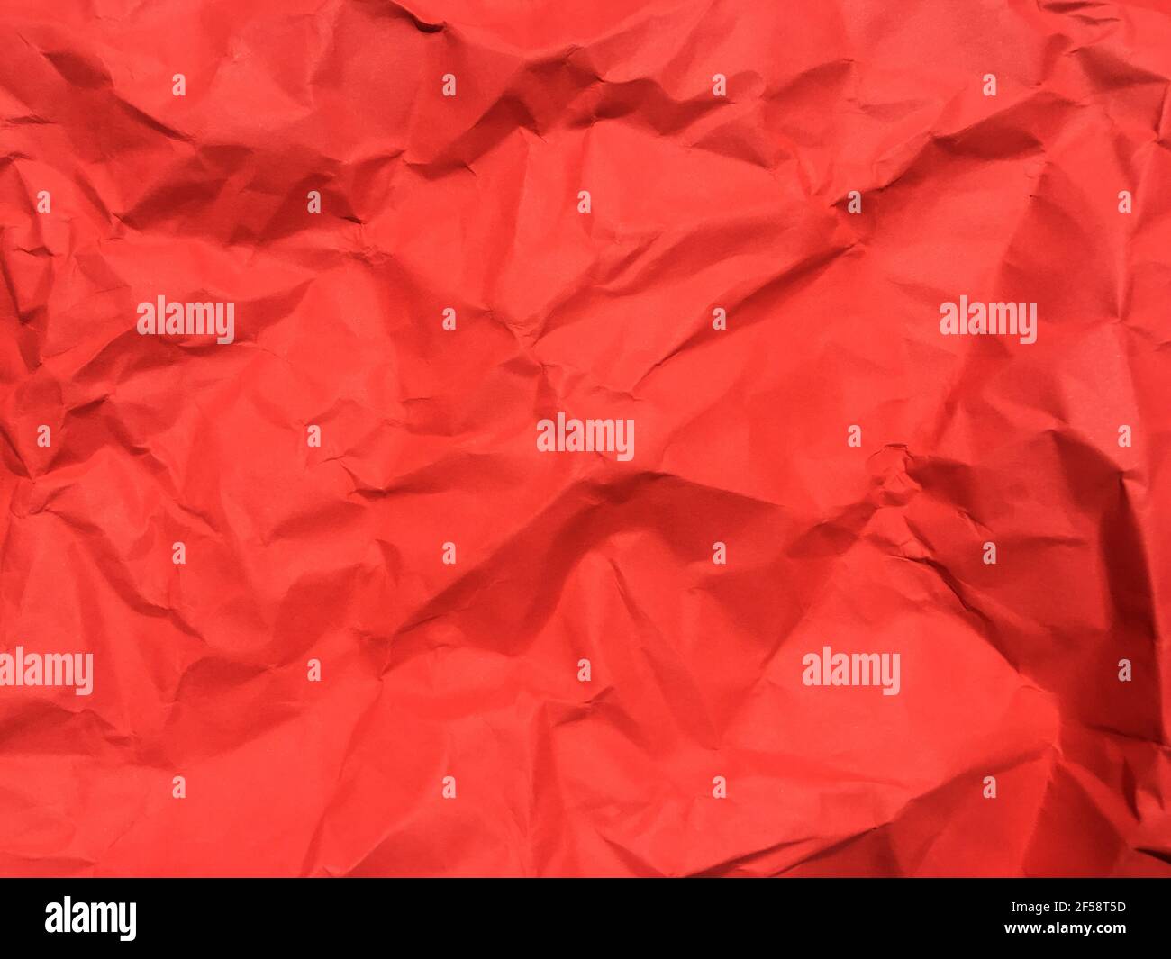 Red crumpled paper texture background for Design. Wallpaper for copy ...