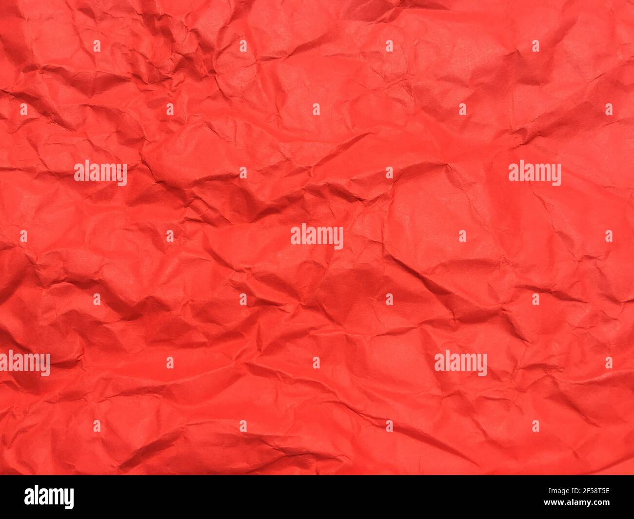 Red crumpled paper texture background for Design. Wallpaper for copy ...