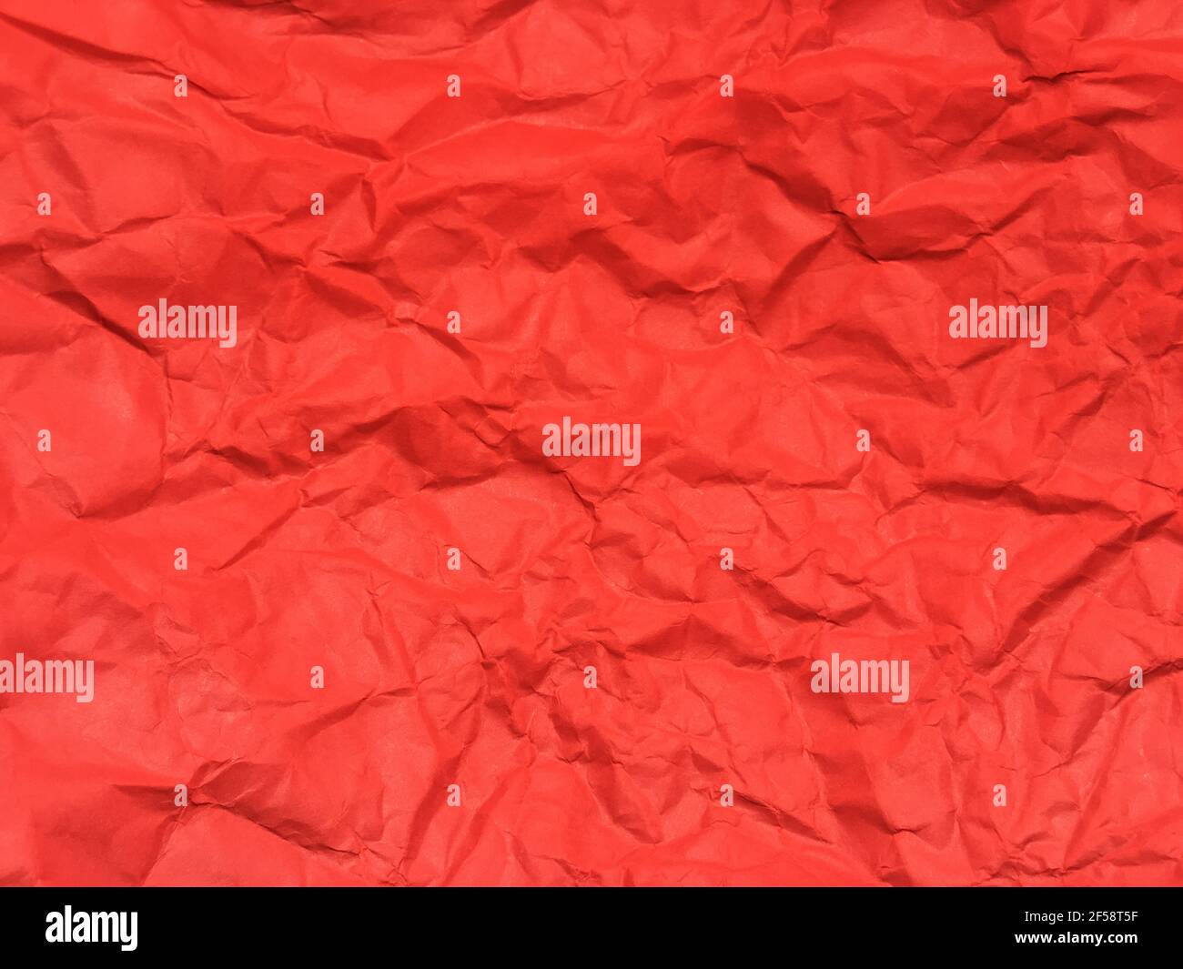 Red crumpled paper texture background for Design. Wallpaper for copy ...
