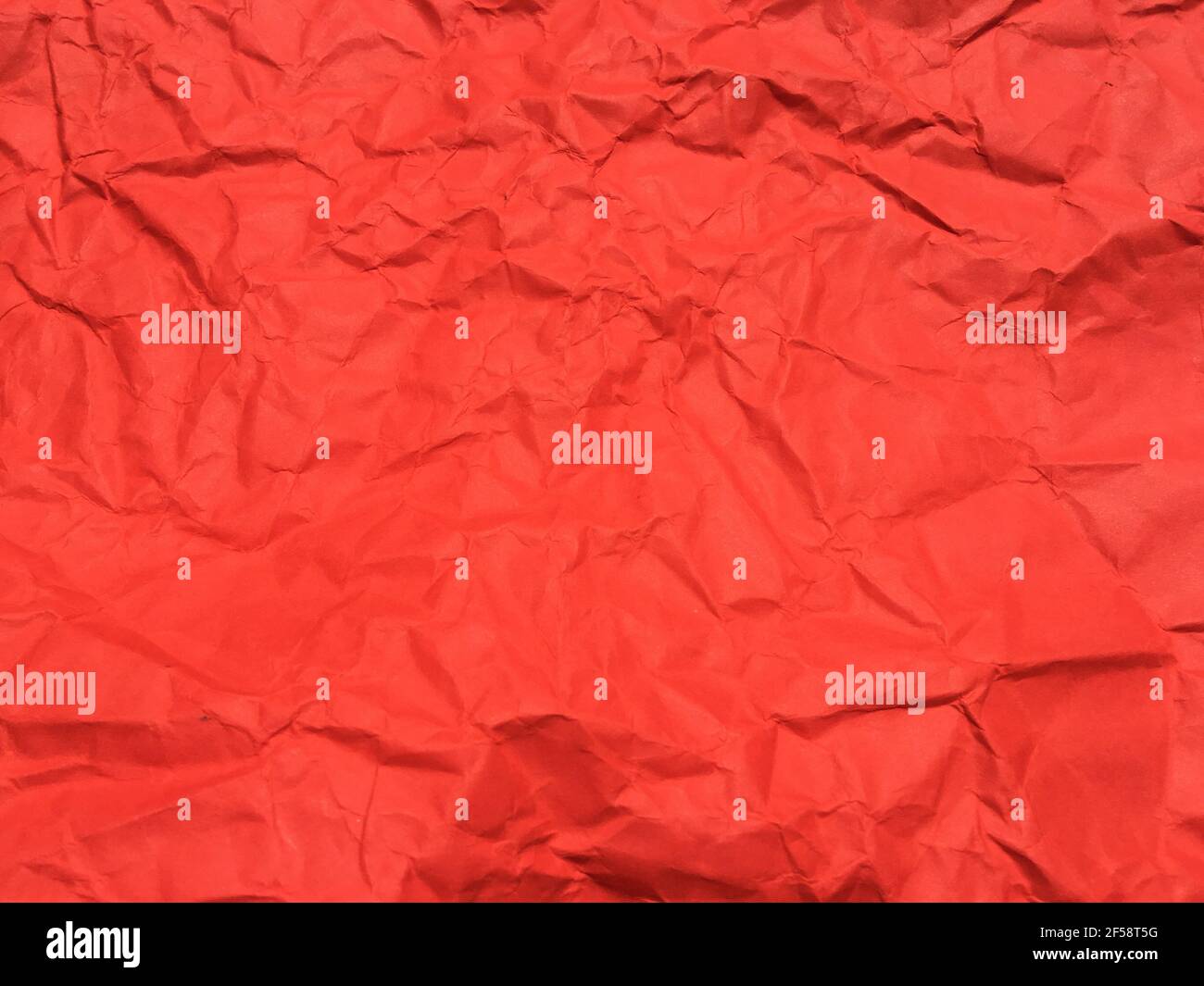 Red crumpled paper texture background for Design. Wallpaper for copy ...