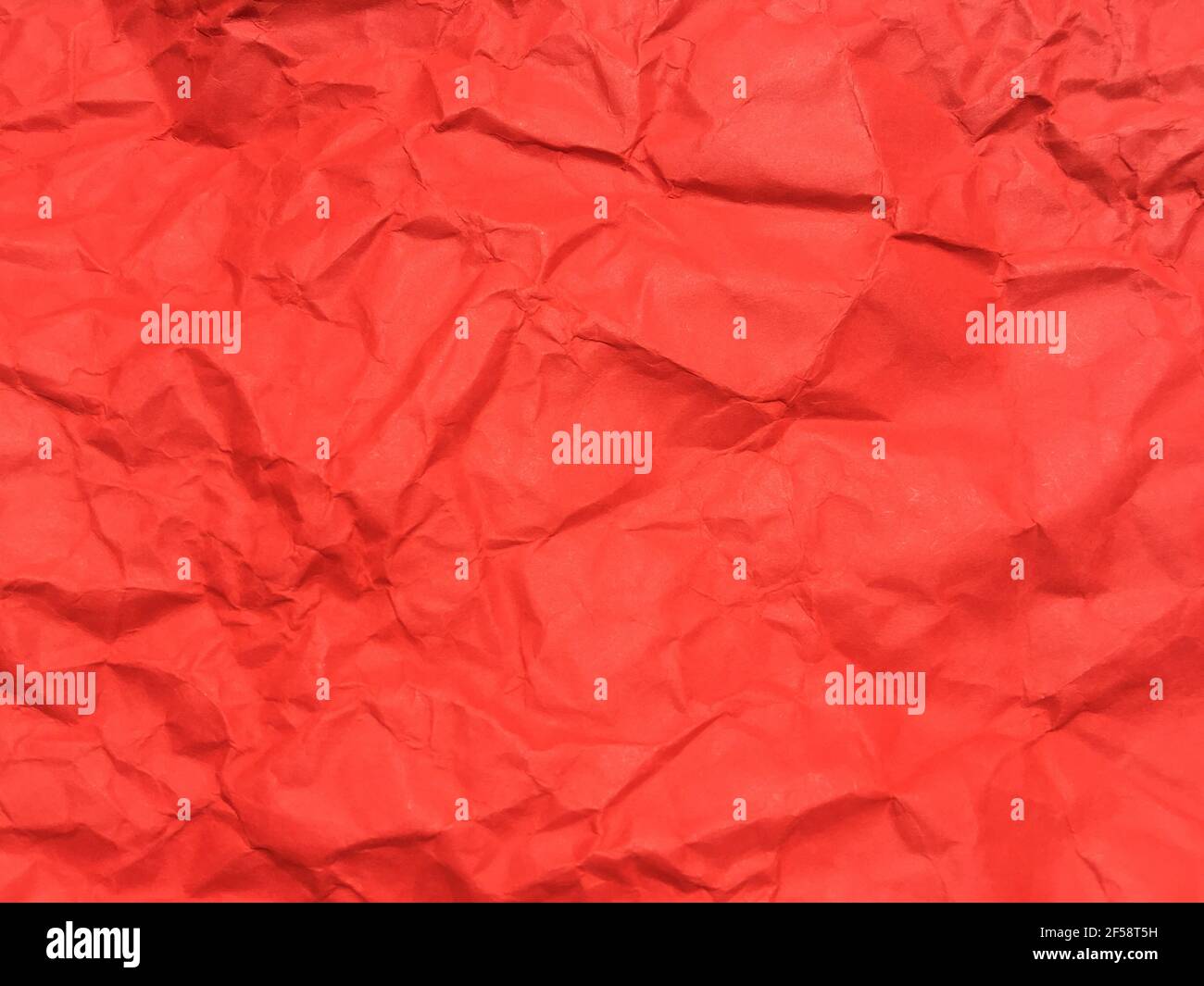 Red crumpled paper texture background for Design. Wallpaper for copy ...