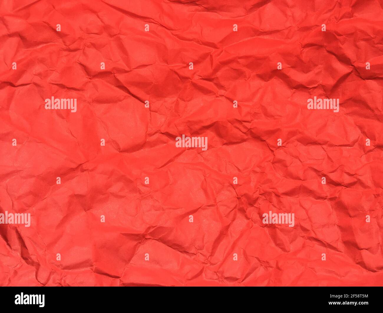 Red crumpled paper texture background for Design. Wallpaper for copy ...