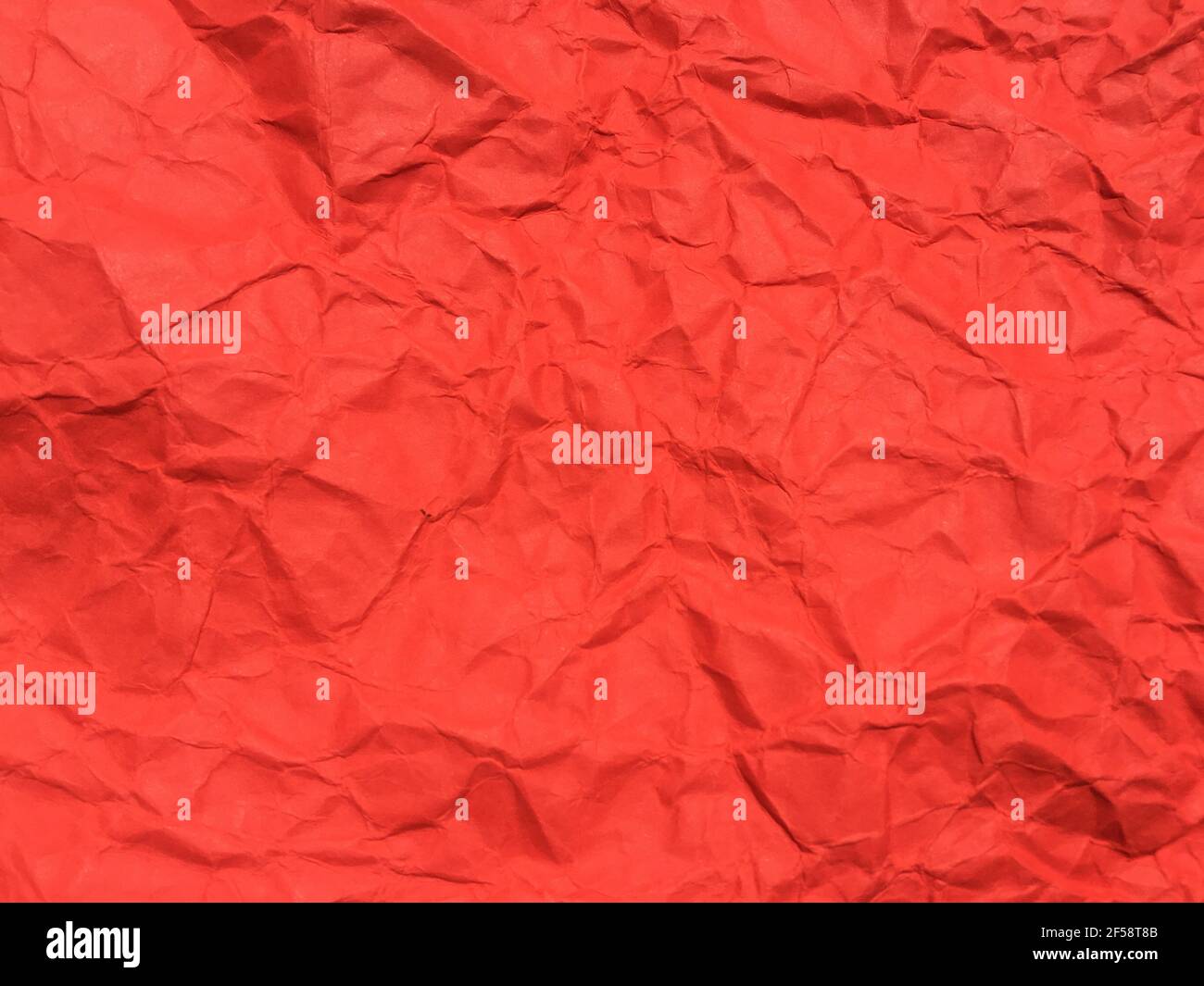 Red crumpled paper texture background for Design. Wallpaper for copy ...