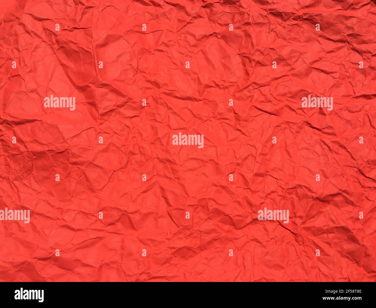 Red crumpled paper texture background for Design. Wallpaper for copy ...