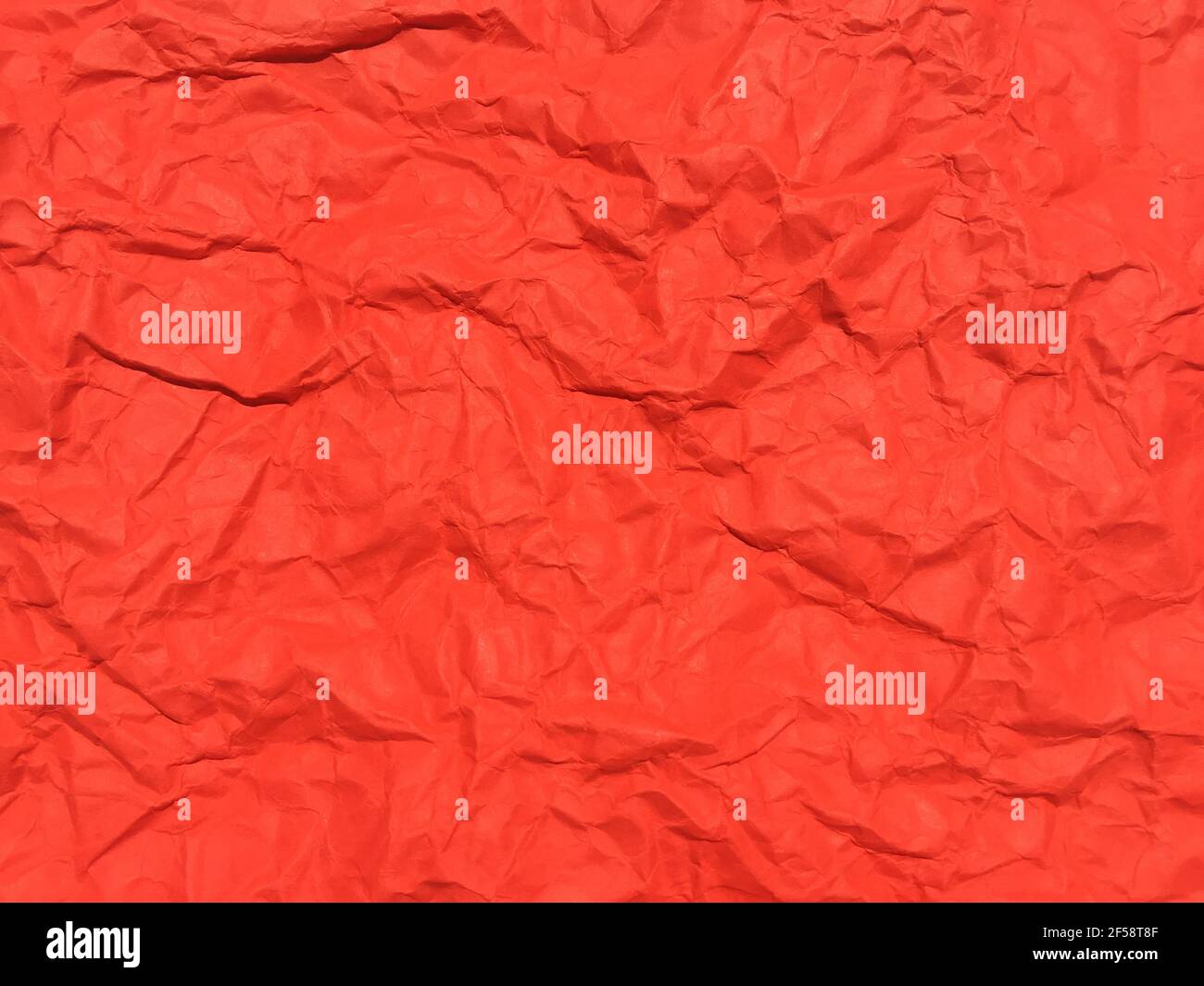 Red crumpled paper texture background for Design. Wallpaper for copy ...