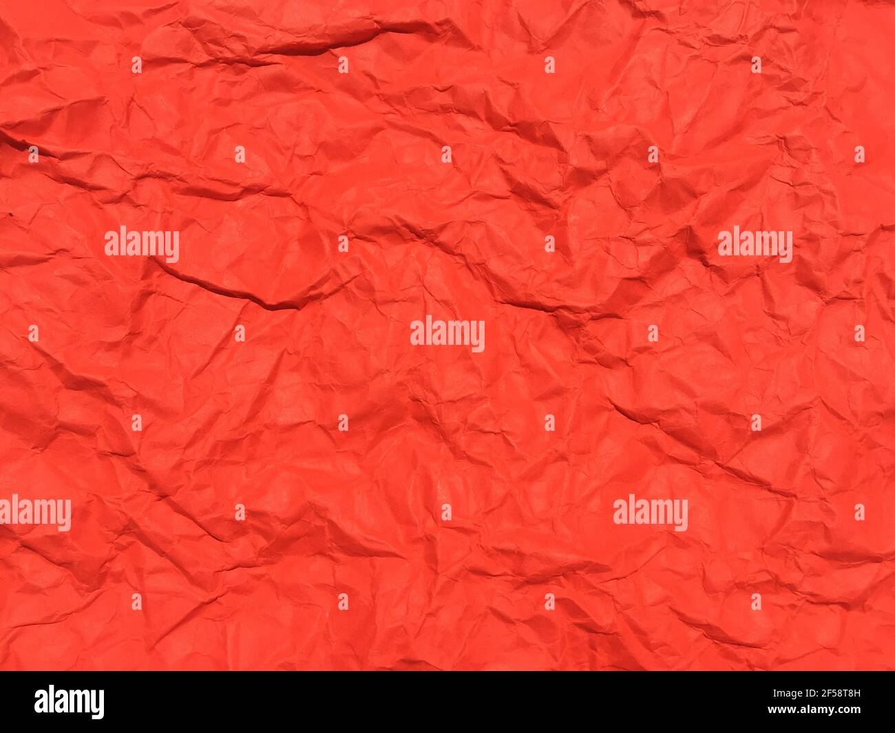 Red crumpled paper texture background for Design. Wallpaper for copy ...
