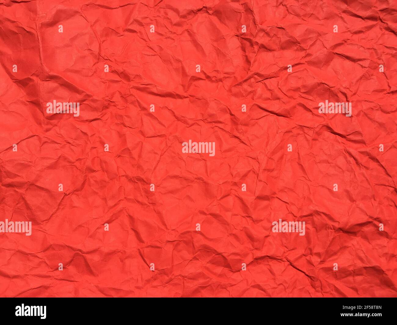 Red crumpled paper texture background for Design. Wallpaper for copy ...