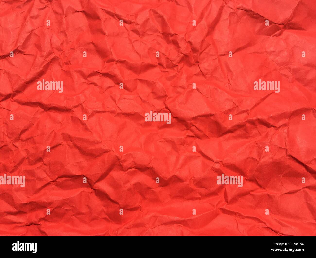 Red crumpled paper texture background for Design. Wallpaper for copy ...