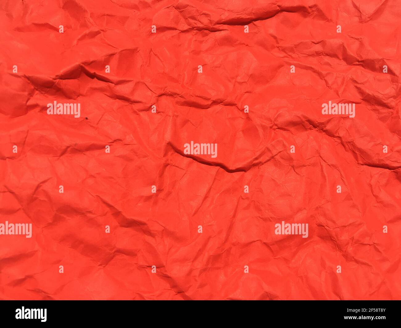 Red crumpled paper texture background for Design. Wallpaper for copy ...