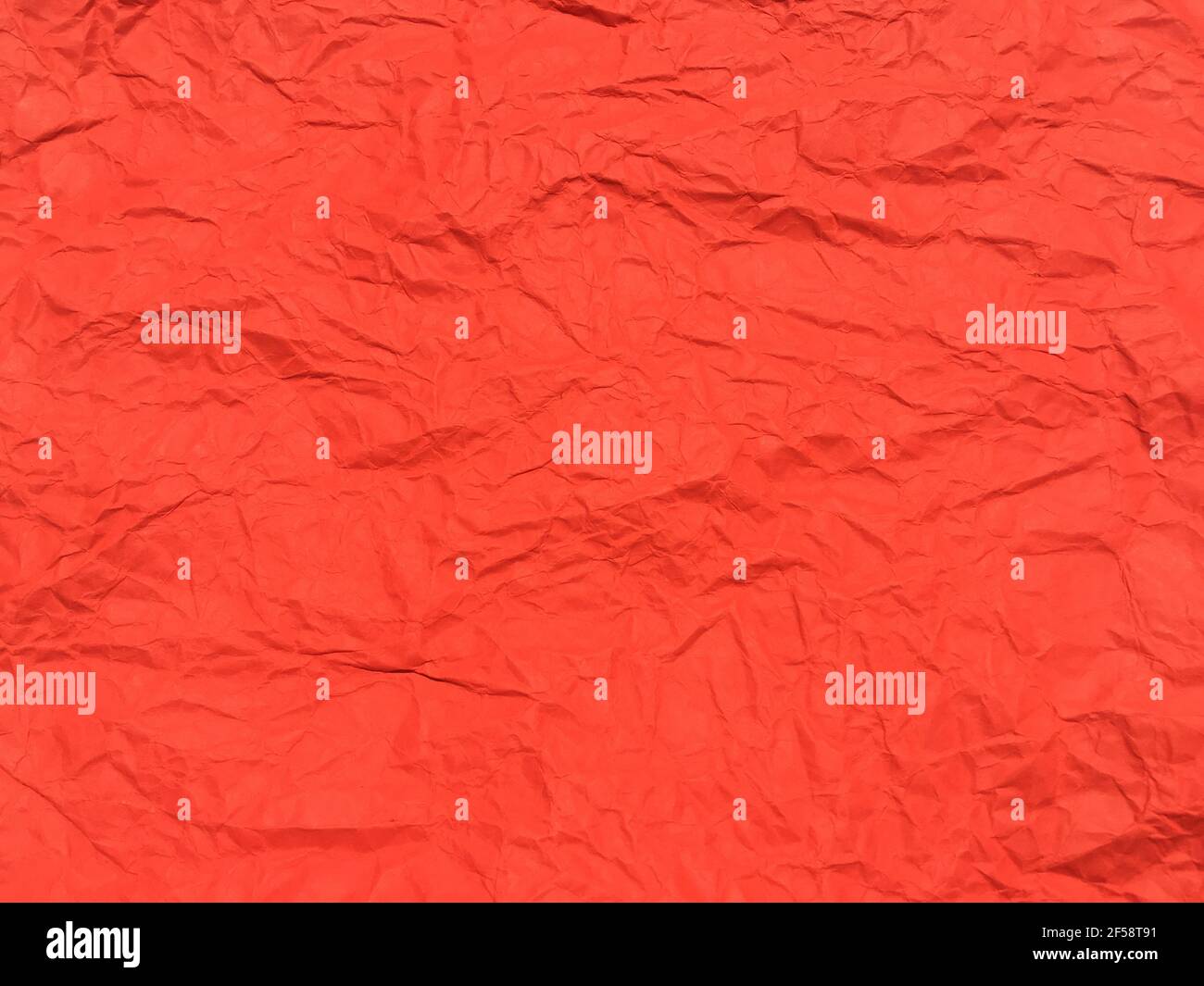 Red crumpled paper texture background for Design. Wallpaper for copy ...