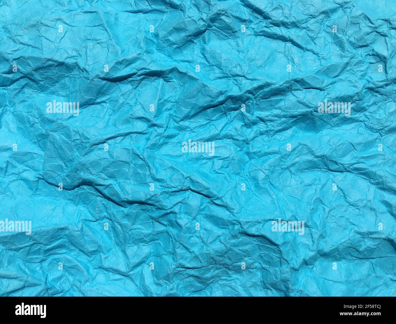 Modern blue crumpled paper texture background for Design Stock Photo ...